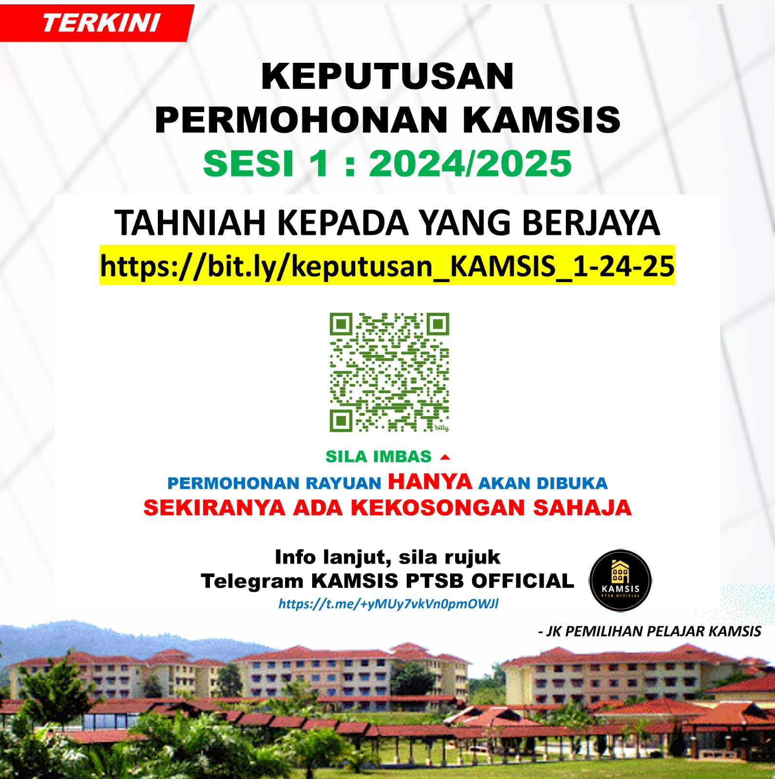 Laman Web Rasmi Kamsis Politeknik Kota Bharu
